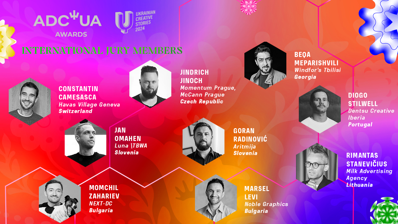 Міжнародні експерти вперше долучилися до суддівства ADC*UA Awards 2024 | Creativity Ukraine